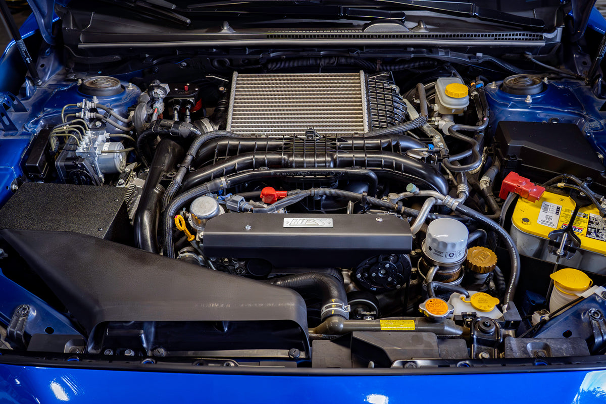 HPS Aluminum Engine Pulley Belt Cover 1st Gen 2015-2021 Subaru WRX VA ...