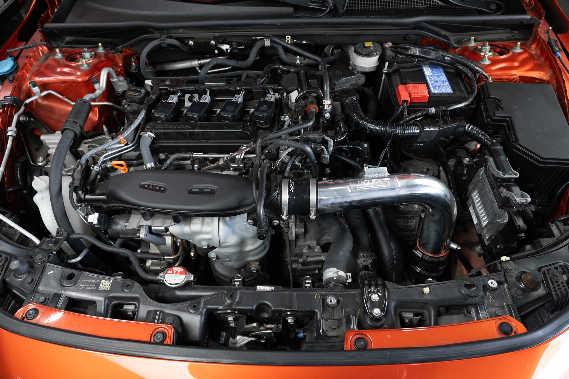 HPS Cold Air Intake Kit 2023-2024 5th Gen Acura Integra DE4 1.5L Turbo ...