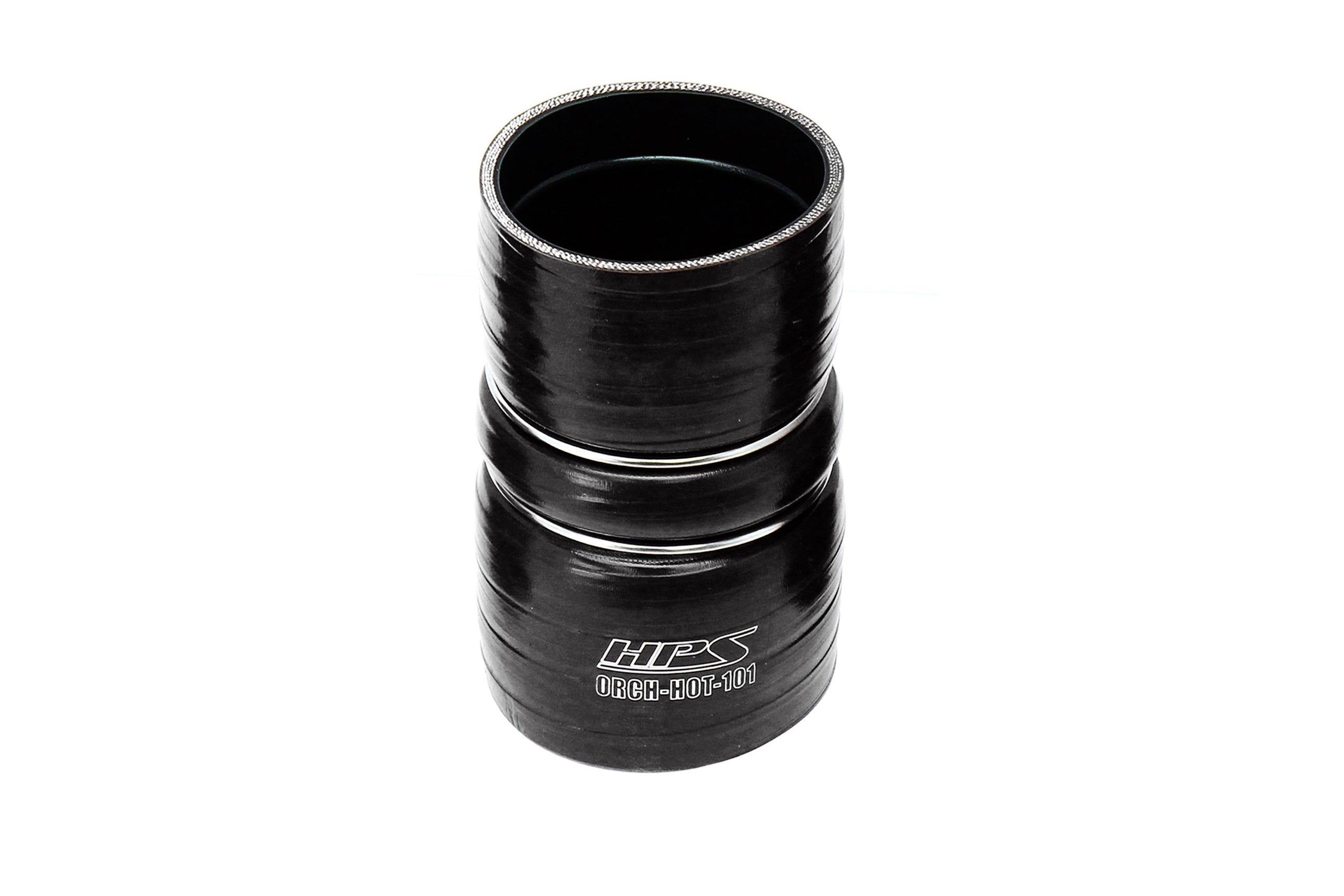HPS Silicone Intercooler Turbo Boot Hose, Black, ORCH-101-BLK, replace ...