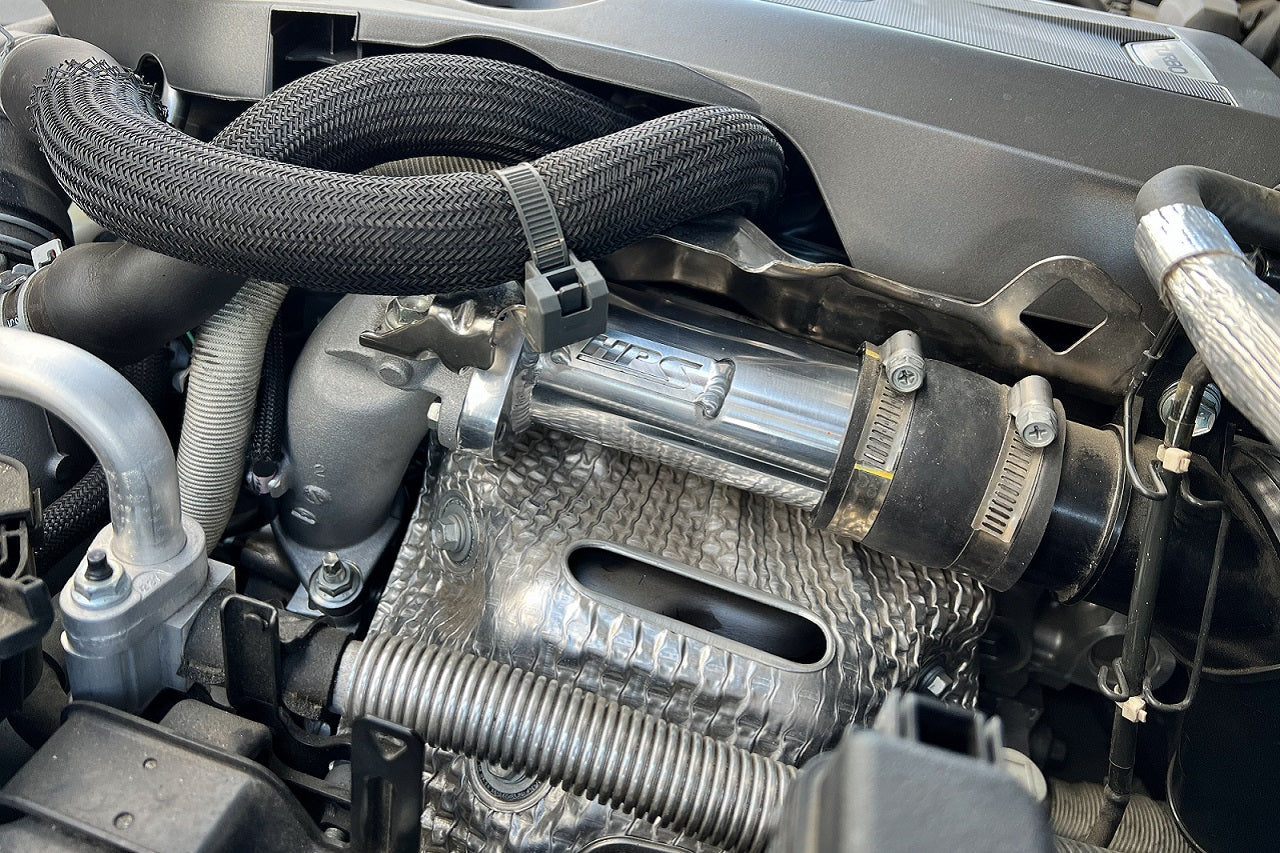 HPS Turbo Resonator Upgrade 8AR-FTS 16-17 Lexus IS200t 2.0T 17-131 ...