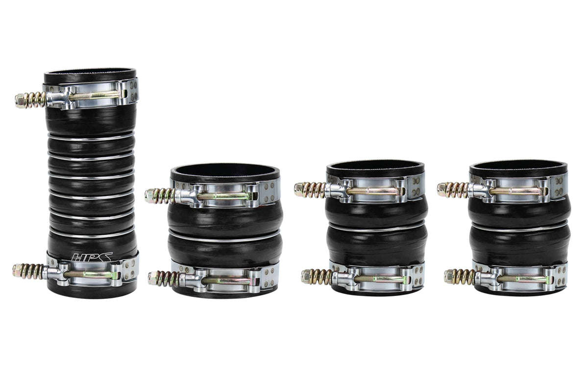 HPS High Temp Aramid Silicone Intercooler Hose Boots Kit 07-09 Dodge ...