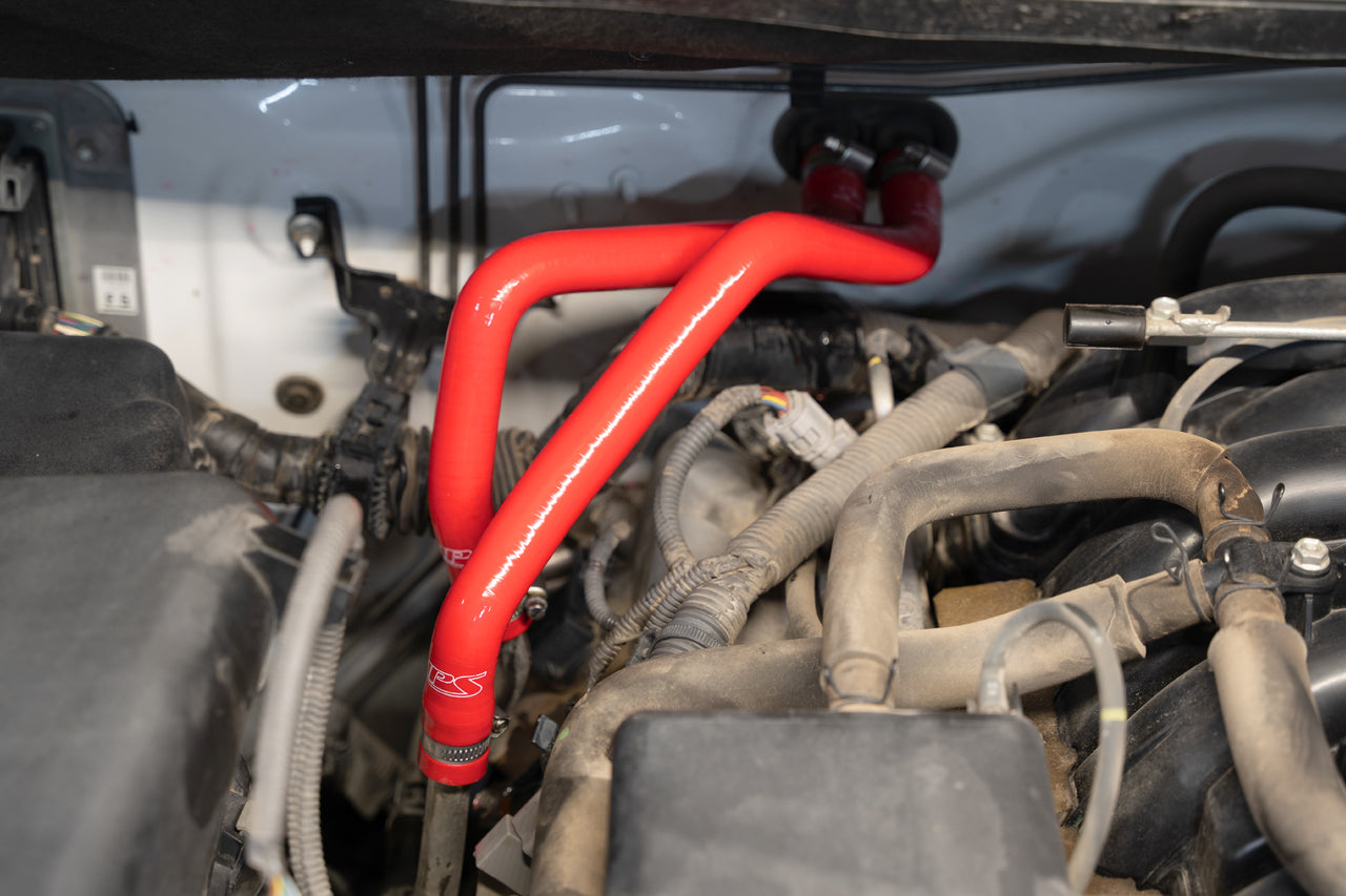 HPS Red Silicone Heater Hose Kit Coolant Toyota 07-11 Tundra 5.7L V8 ...