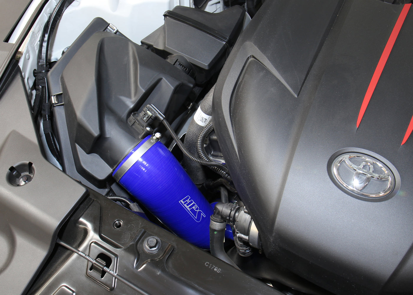 HPS Silicone Cold Air Intake Tube 2020-2022 Toyota Supra MK5 Turbo 57 ...