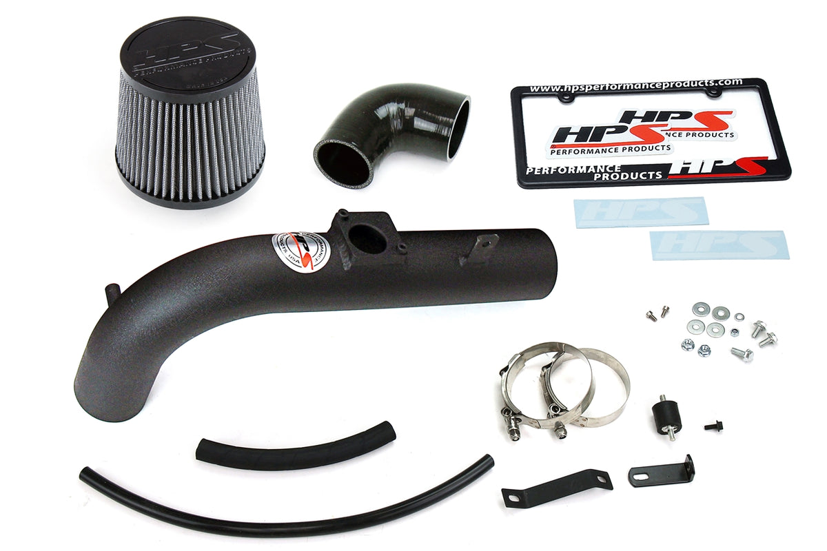 HPS Cold Air Shortram Intake Kit 2000-2005 Toyota MR2 Spyder 1.8L Black ...