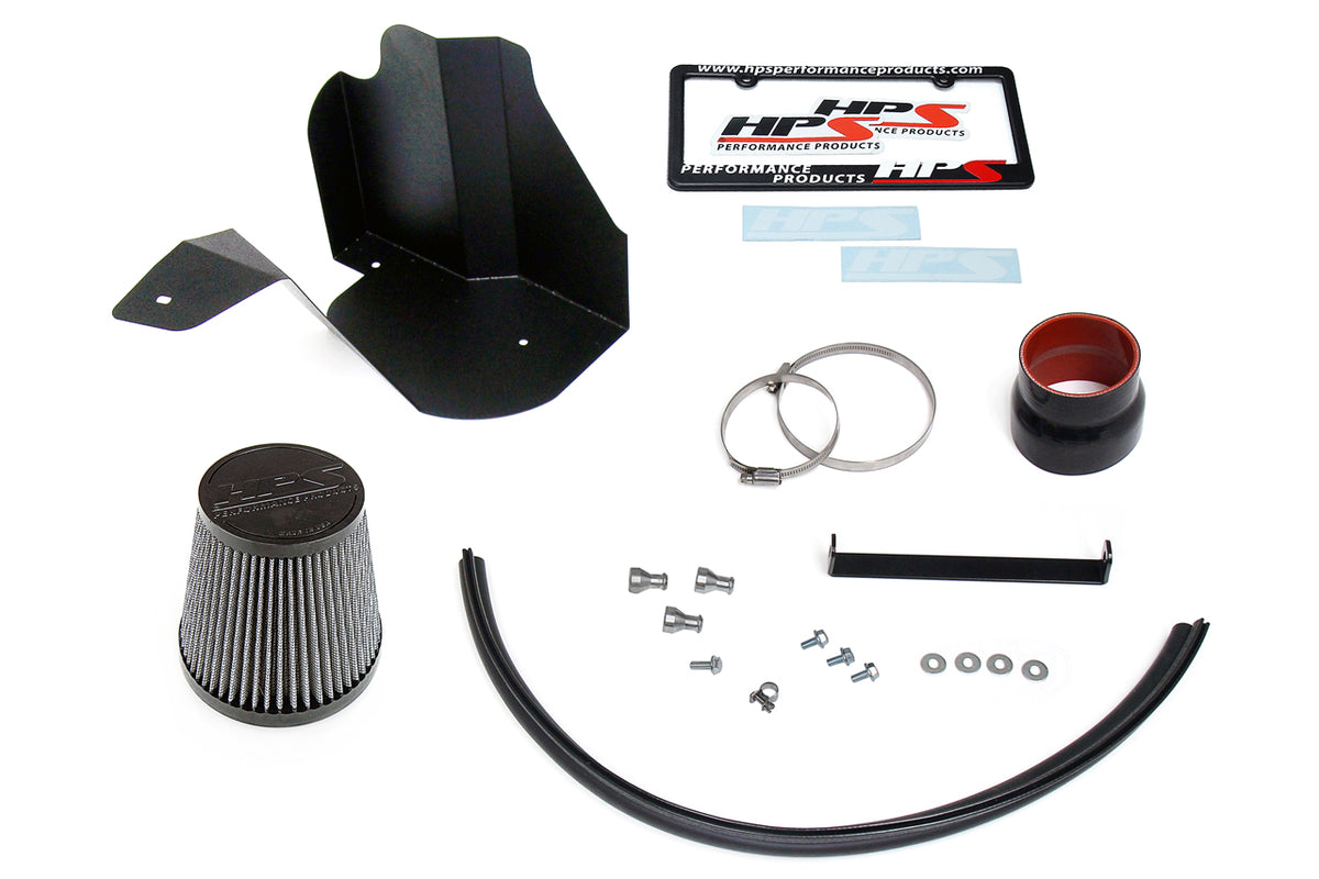 HPS Cold Air Intake Kit 12-18 Audi A6 Quattro 3.0L Supercharged C7 827 ...