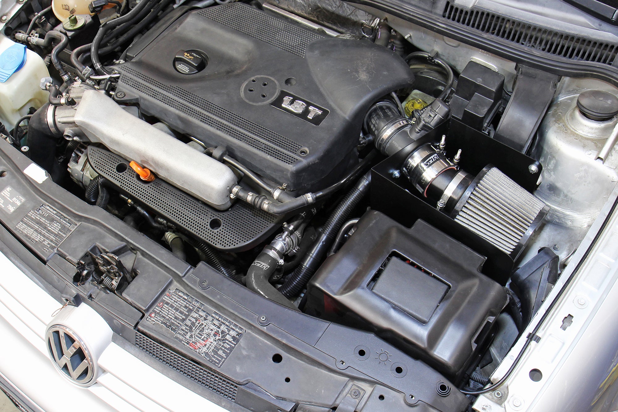 HPS Silicone Breather Hose Kit 03-06 Volkswagen Golf MK4 1.8T Turbo AWP ...