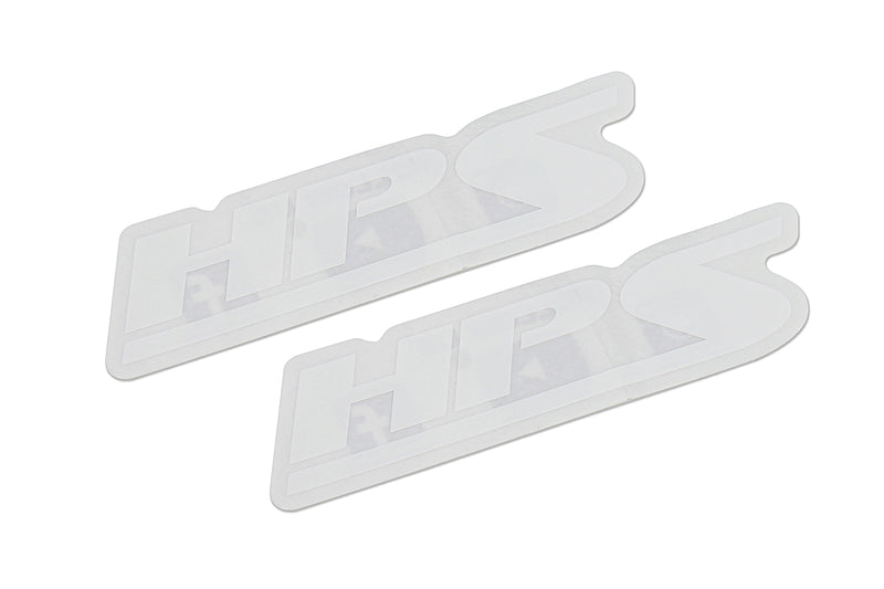 HPS Performance Racing Vinyl White Black Window Stickers Decal 2pcs ...