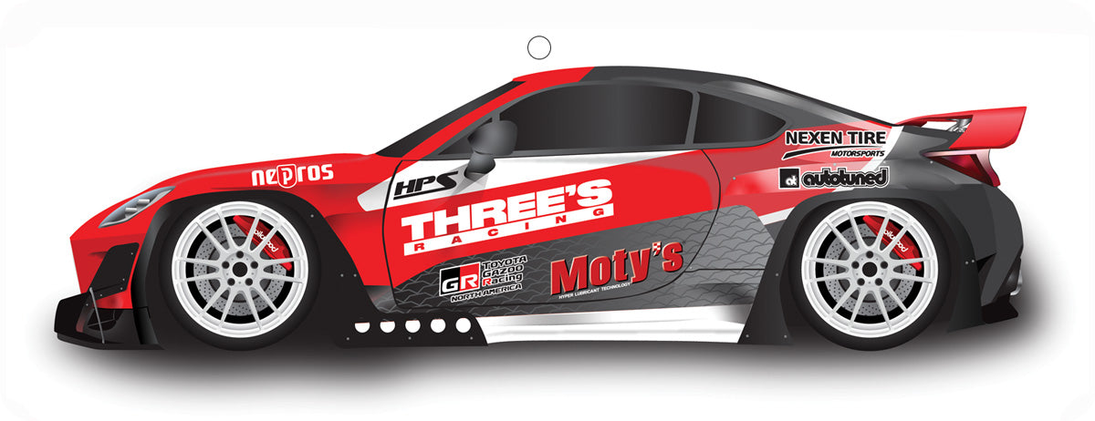 HPS Car Air Freshener Ken Gushi Toyota GR86 Limited Edition Lemon scent ...