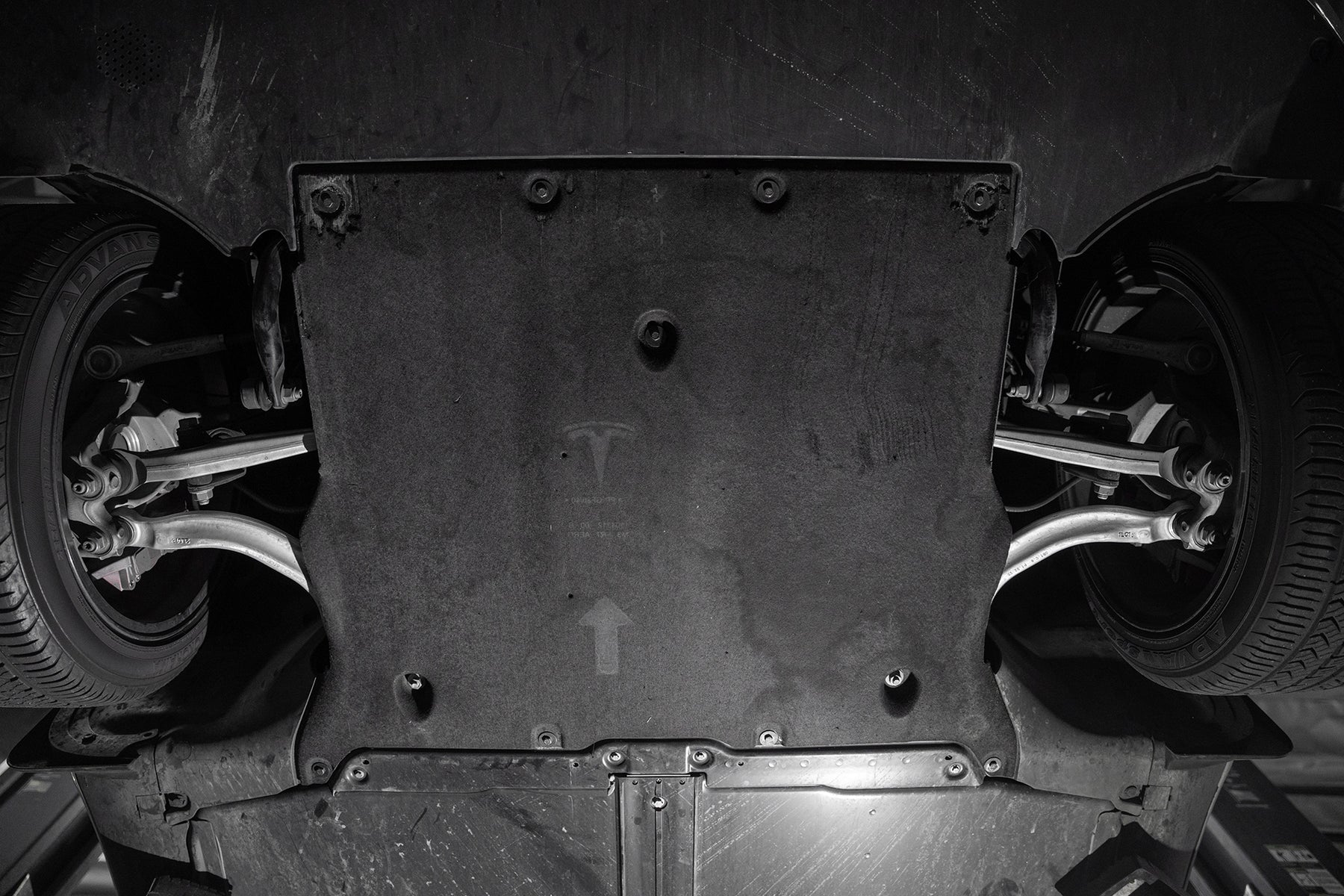 HPS Front Aluminum Skid Plate Tesla Model 3 Protection Undertray Shield ...